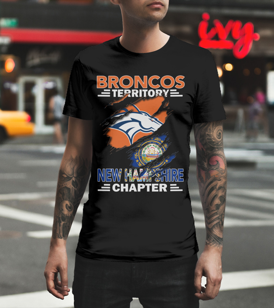 Broncos Territory New Hampshire Chapter T-Shirt