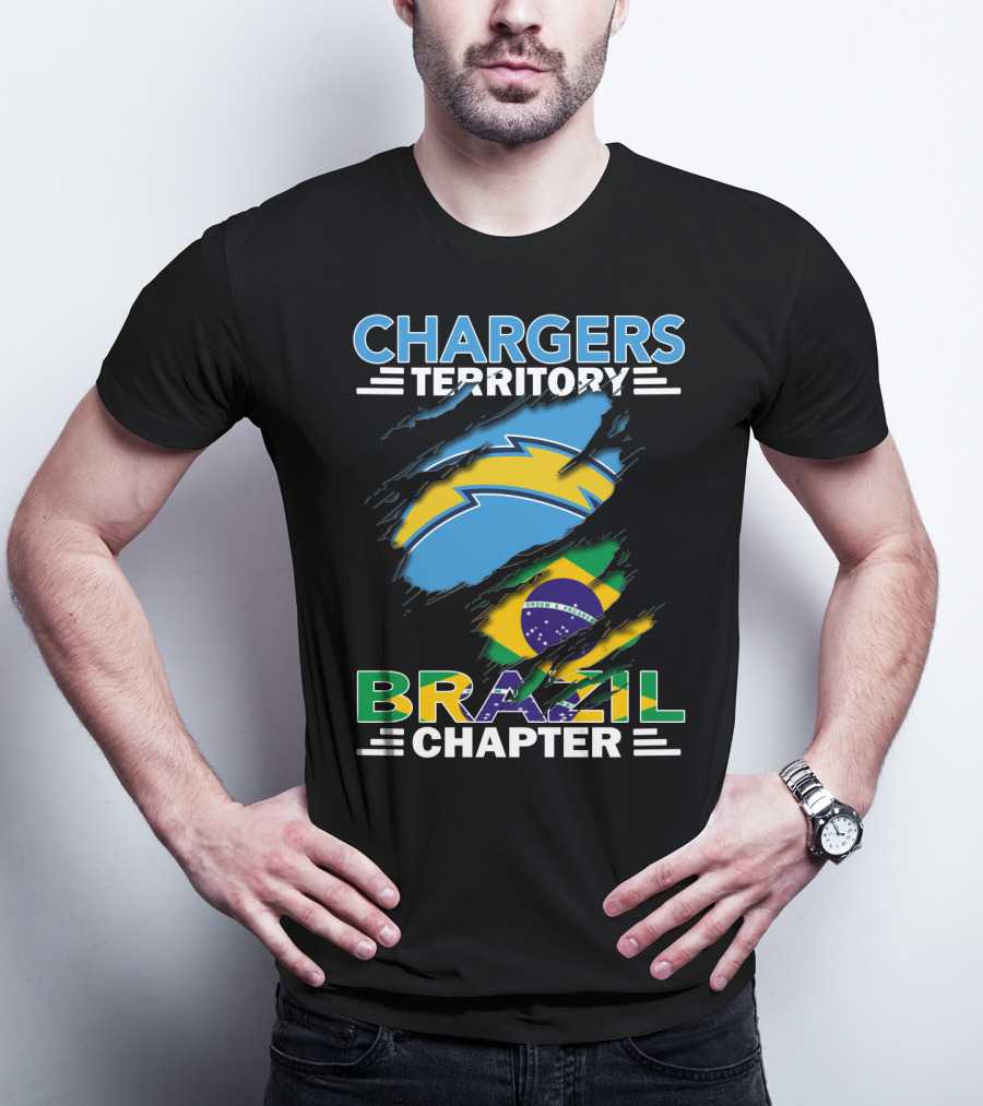 CHARGERS TERRITORY BRAZIL FLAG CHAPTER T-Shirt