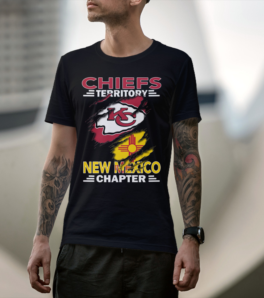 Chiefs Territory New Mexico Chapter Kansas City Chiefs Zia T-Shirt