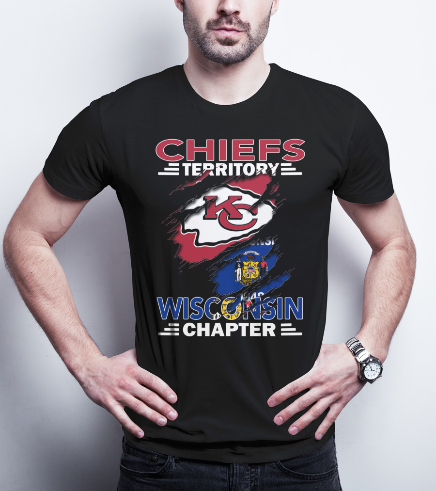 Chiefs Territory KC Wisconsin Chapter T-Shirt