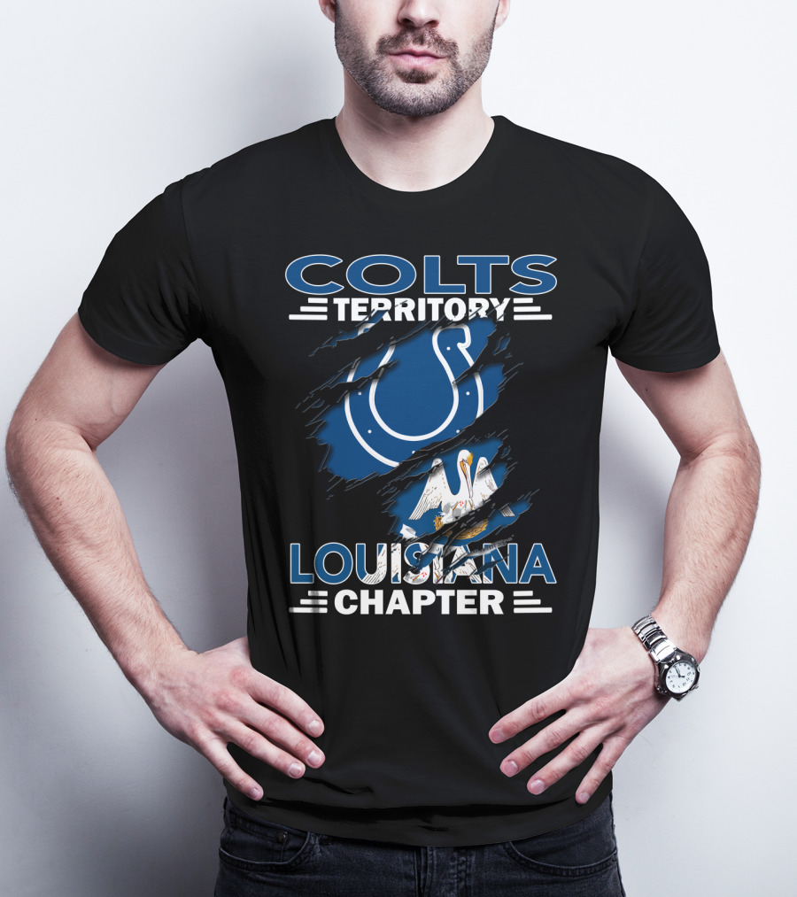 Colts Territory Louisiana Chapter Pelican T-Shirt