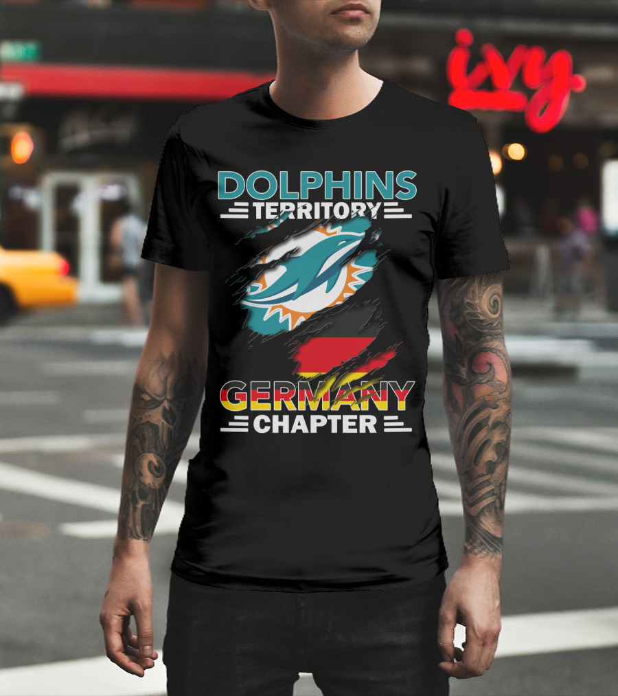 Dolphins Territory Germany Chapter Miami Dolphins T-Shirt