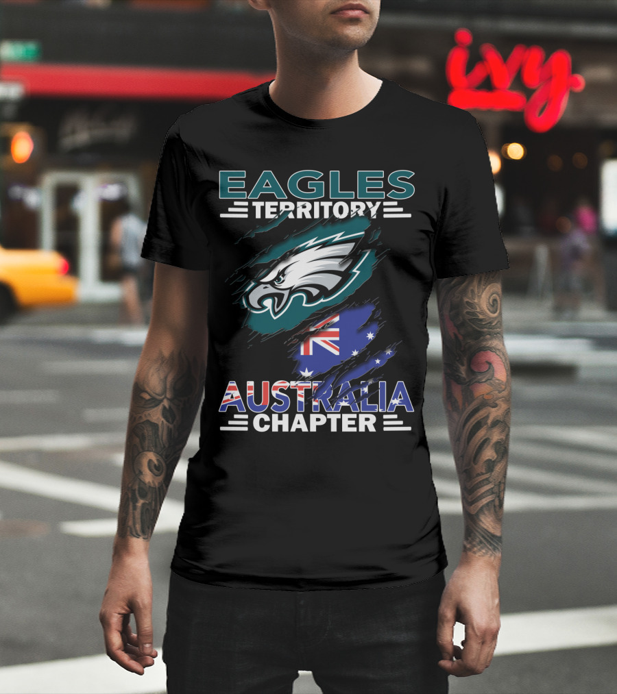 Eagles Territory Australia Chapter Flag T-Shirt