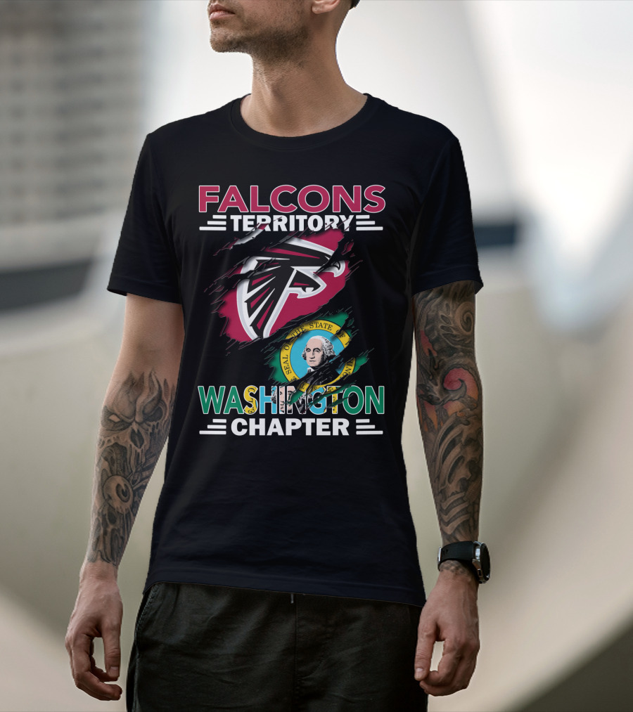 Falcons Territory Washington Chapter Seal T-Shirt