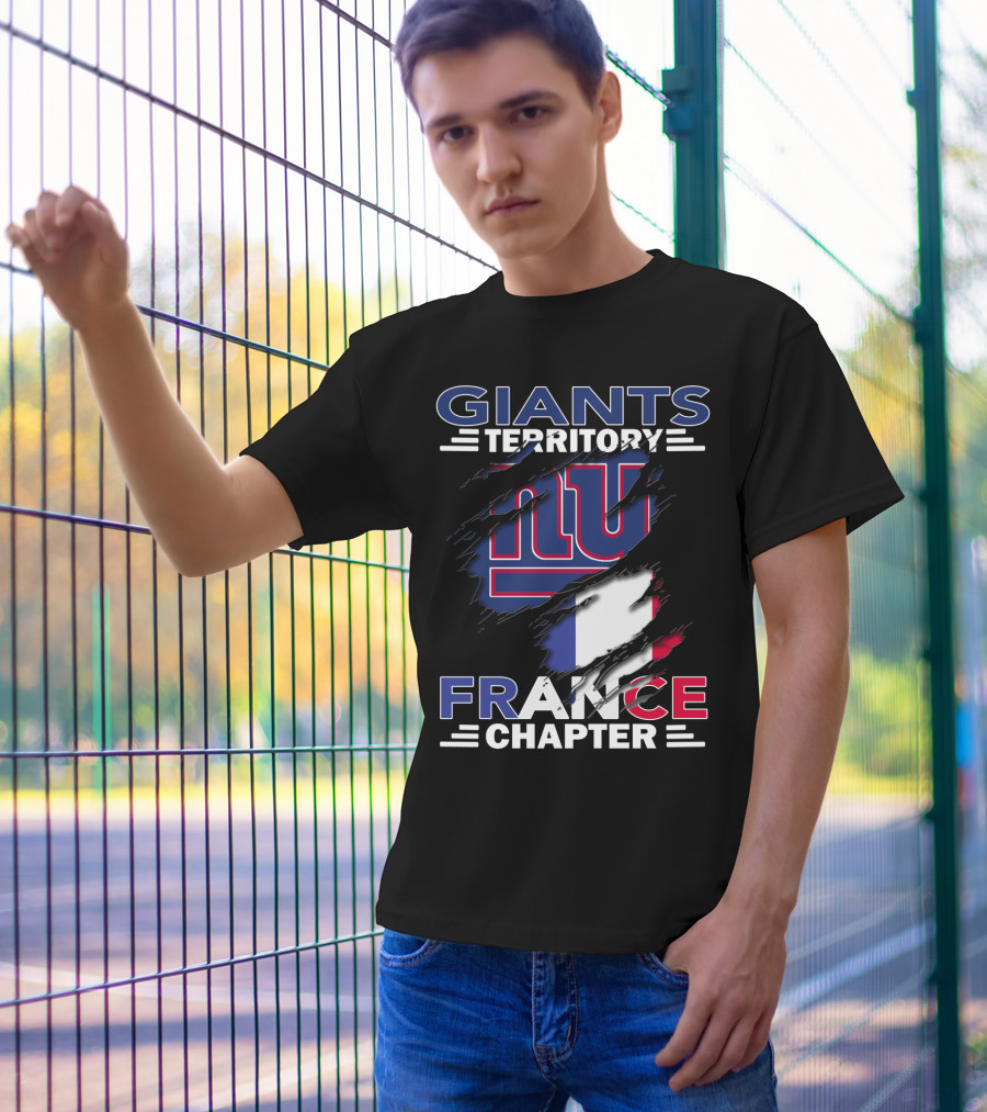 New York Giants Territory France Chapter T-Shirt