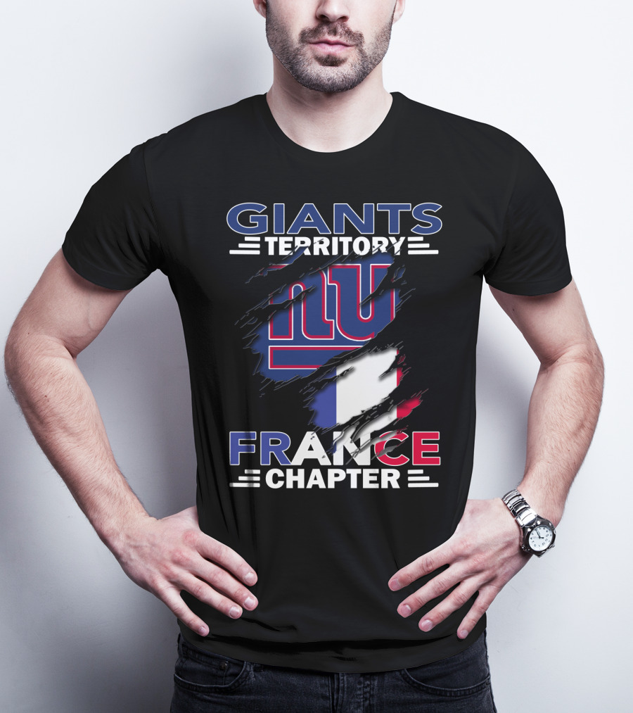 New York Giants Territory France Chapter T-Shirt