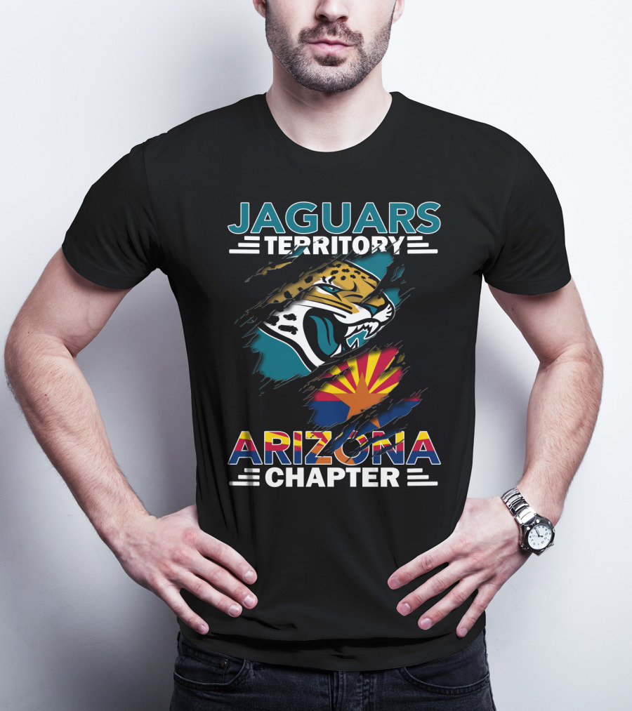 Jaguars Territory Arizona Chapter Sunburst T-Shirt