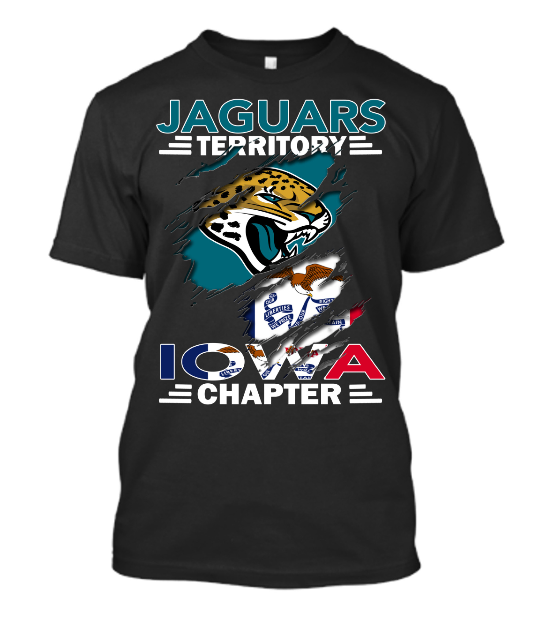 Jaguars Territory Iowa Chapter T-Shirt