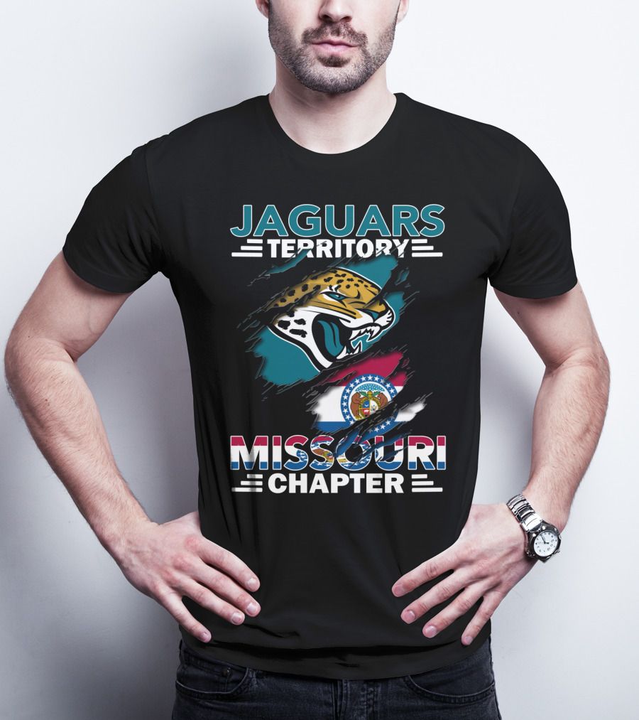 Jaguars Territory Missouri Chapter Flag T-Shirt