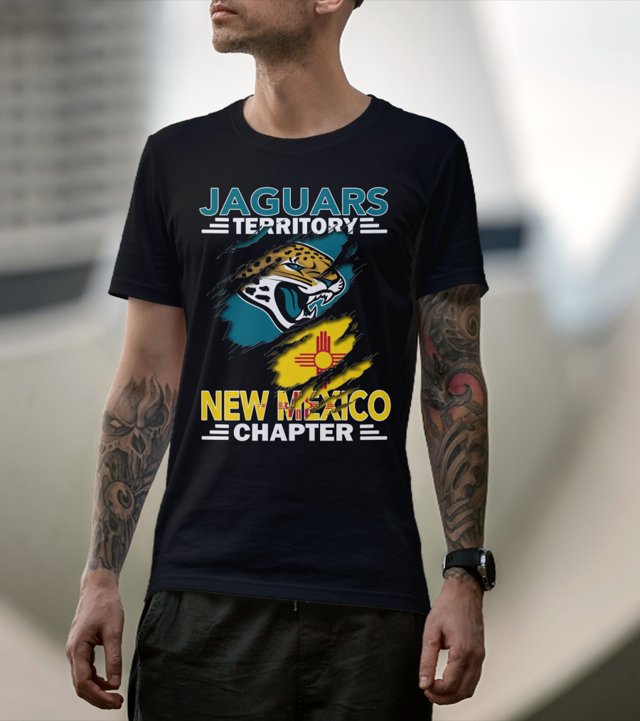 Jaguars Territory New Mexico Chapter State Pride And Team Spirit T-Shirt