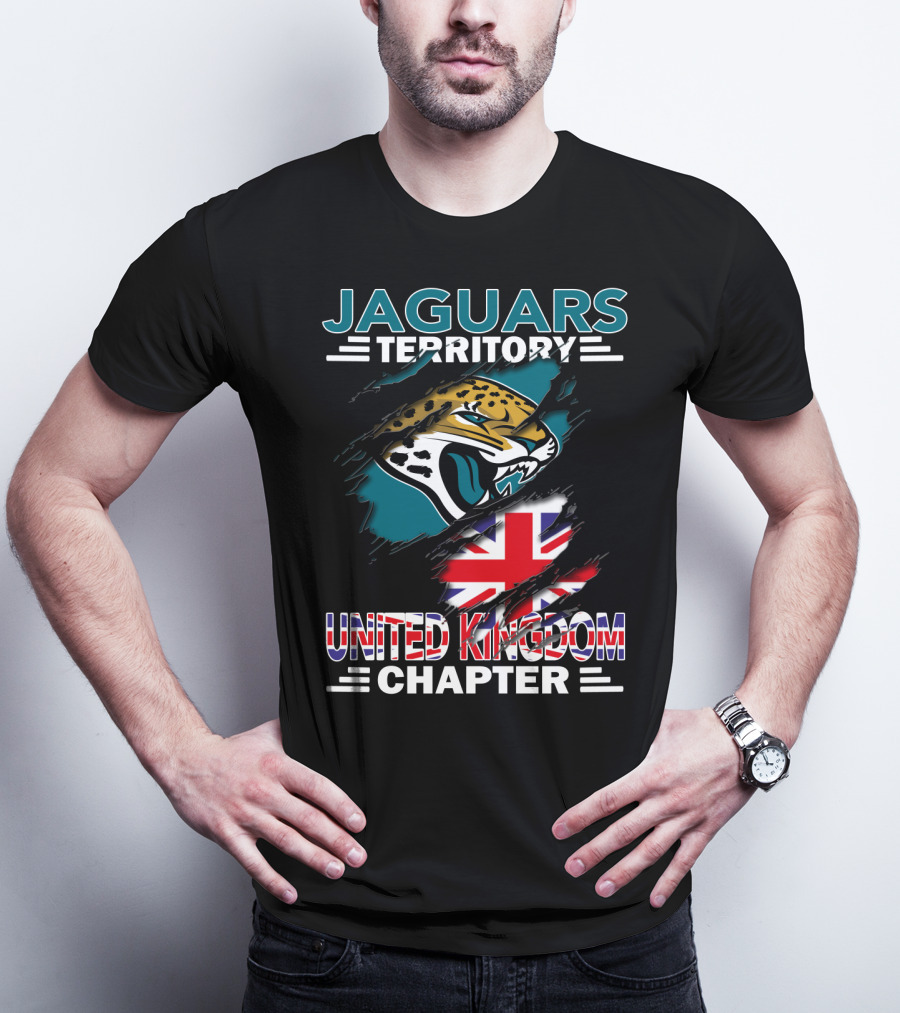 Jaguars Territory United Kingdom Chapter Union Flag T-Shirt