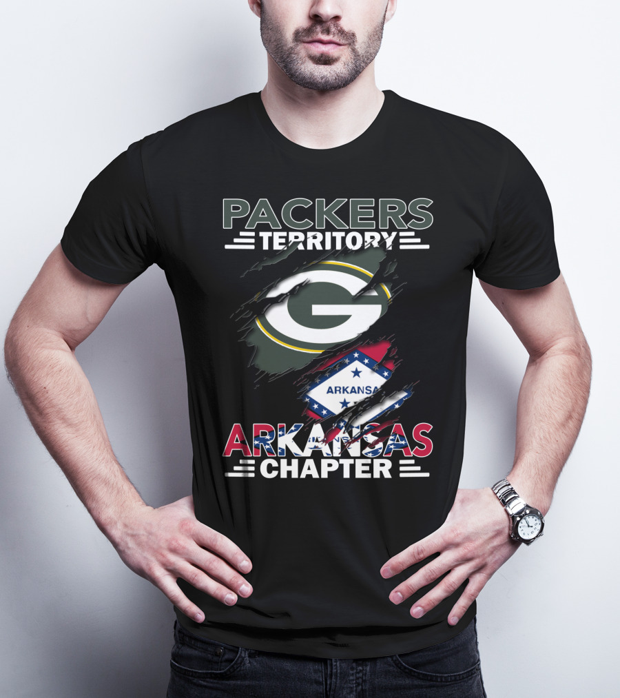Packers Territory Arkansas Chapter Green Bay Fan Group T-Shirt
