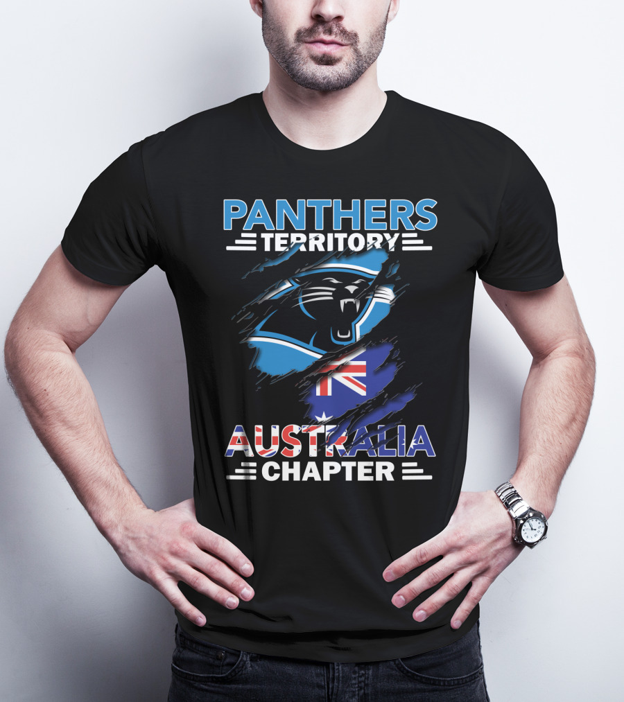 Panthers Territory Australia Chapter Flag T-Shirt