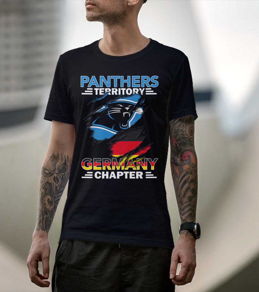 Panthers Territory Germany Chapter Flag T-Shirt