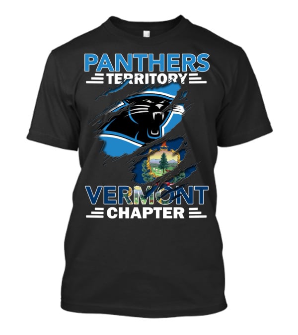 Panthers Territory Vermont Chapter Iconic Team Spirit T-Shirt