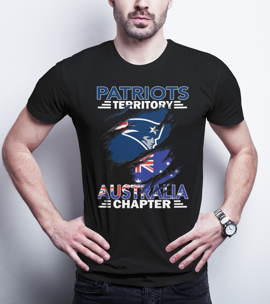 Patriots Territory Australia Chapter Flag T-Shirt