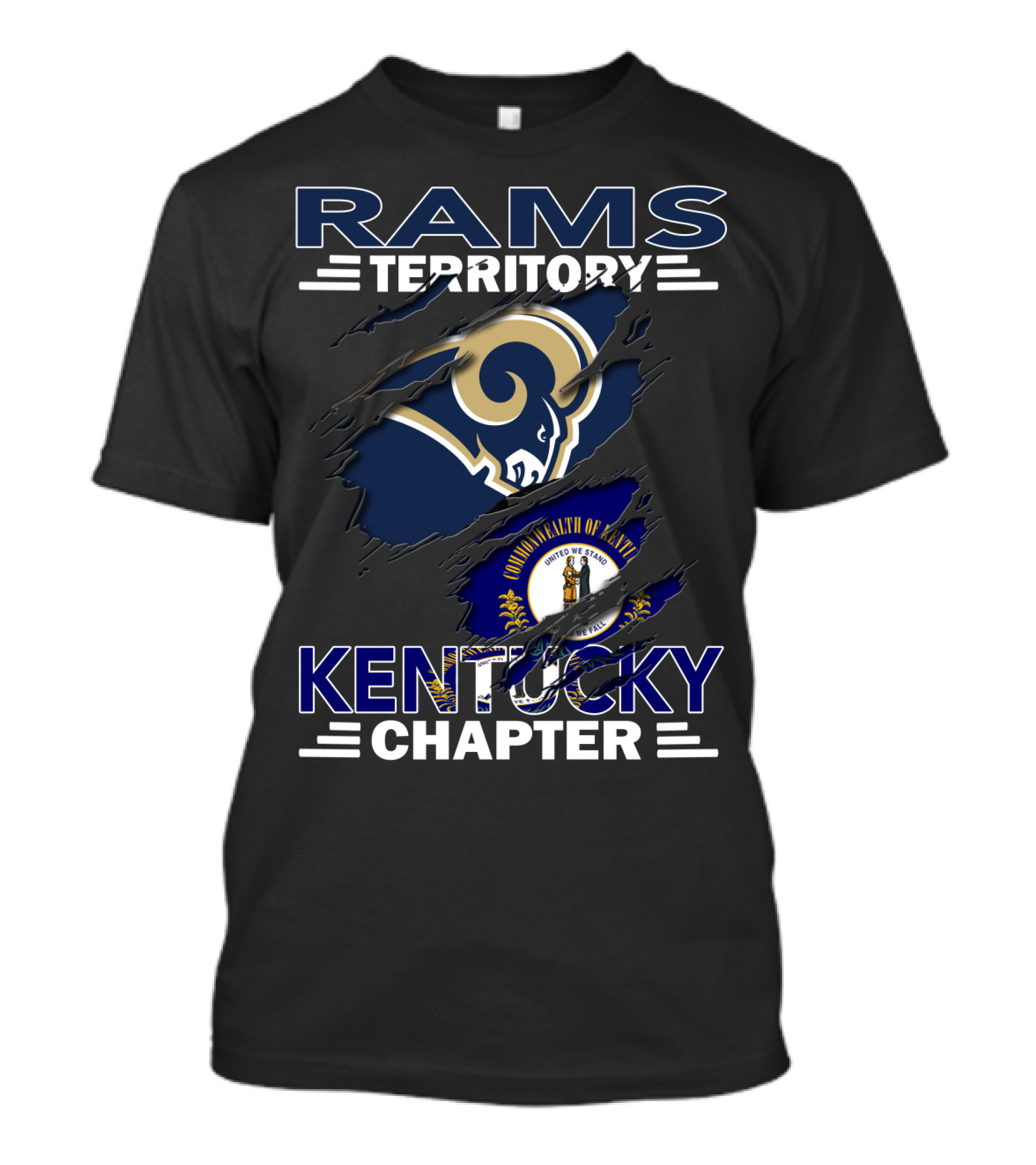Rams Territory Kentucky Chapter Commonwealth T-Shirt