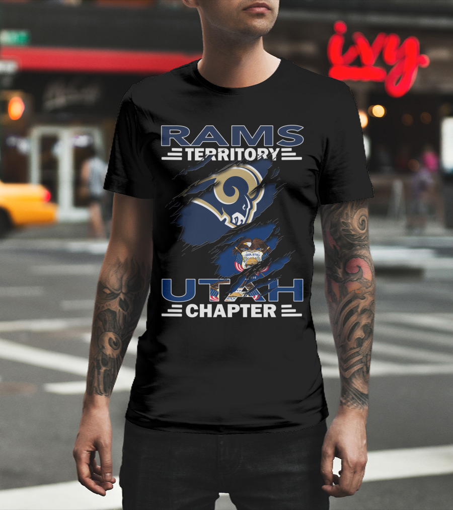Rams Territory Utah Chapter NFL Fan Community T-Shirt