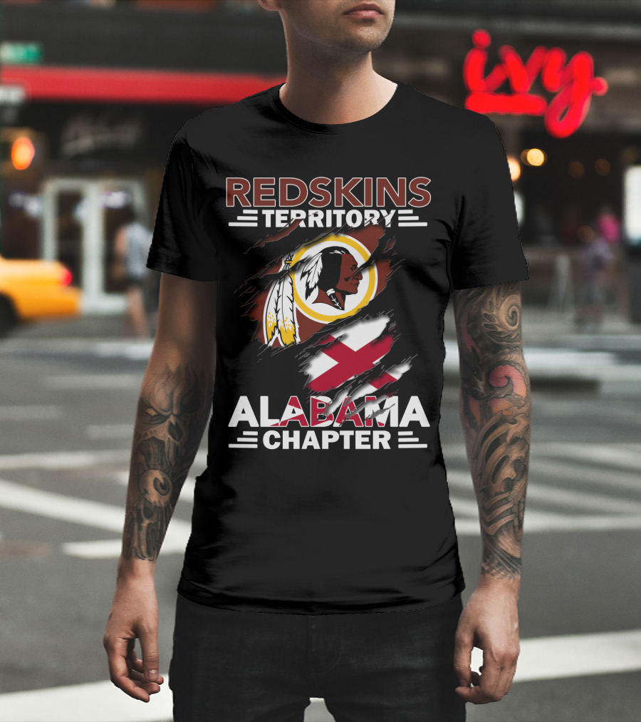 Redskins Territory Alabama Chapter Fan Club T-Shirt