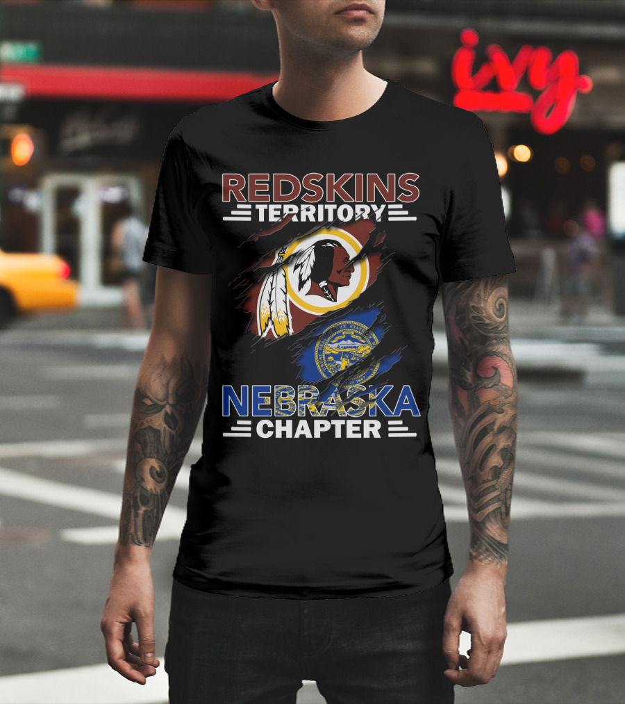 Redskins Territory Nebraska Chapter Official State Pride T-Shirt