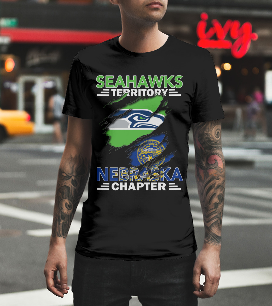 Seahawks Territory Nebraska Chapter State Pride T-Shirt