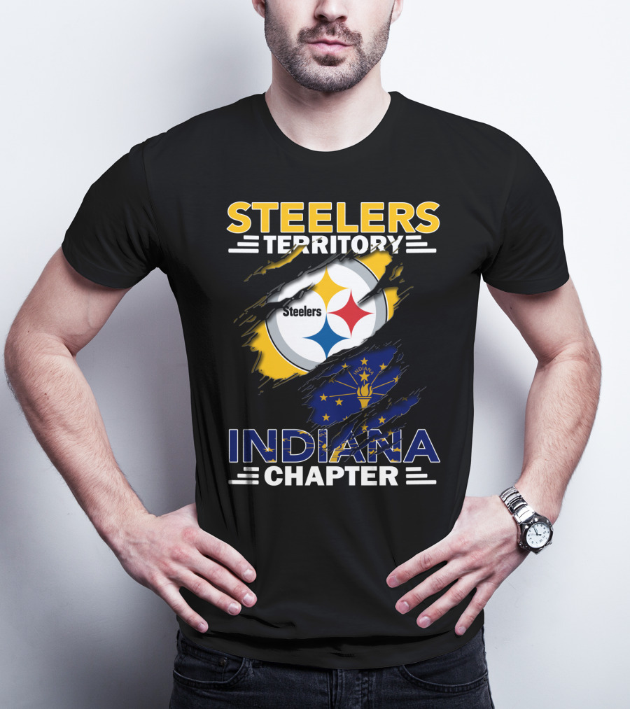 Steelers Territory Indiana Chapter Indianapolis Fan Club T-Shirt