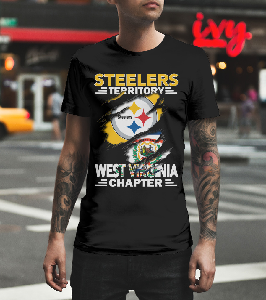 Steelers Territory West Virginia Chapter NFL Fan Club T-Shirt