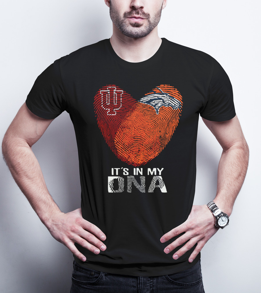 Denver Broncos Hoosiers It's In My Dna T-Shirt