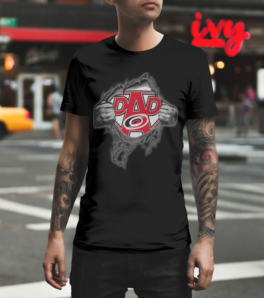 Carolina Hurricanes Super Dad T-Shirt