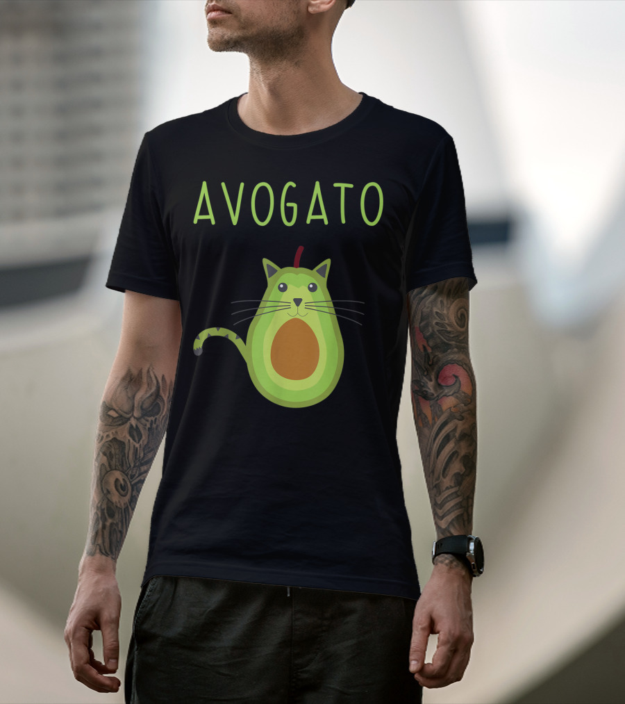 Cinco De Mayo Cinco De Meow Avogato Cat Avocado Kitty T-Shirt
