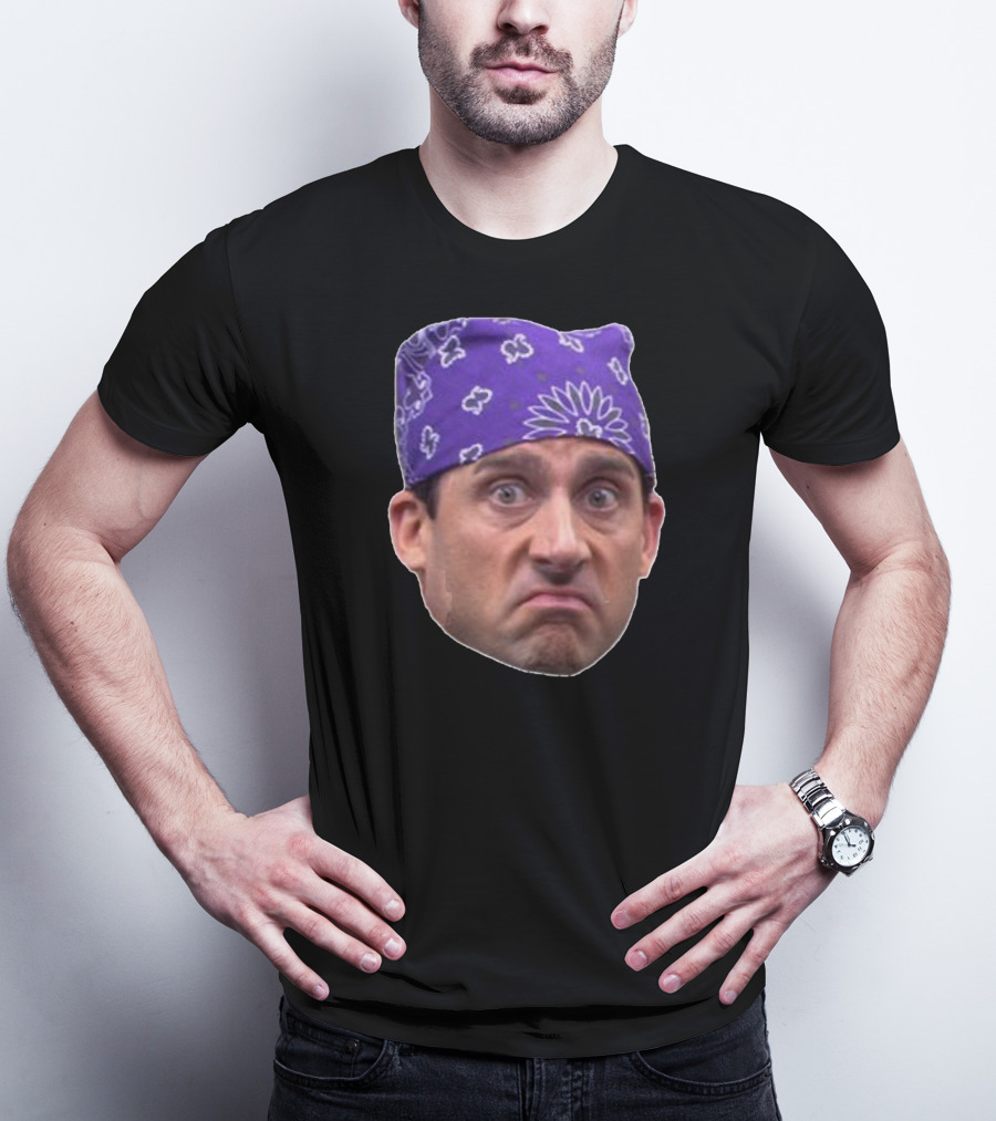 Prison Mike Bandana Head From The Office T-Shirt