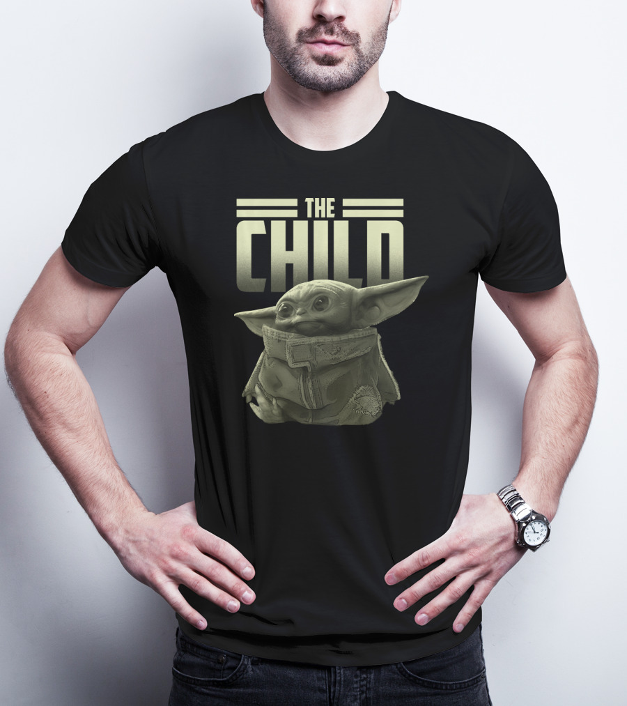 Star Wars The Mandalorian The Child Yoda Inspired Character T-Shirt