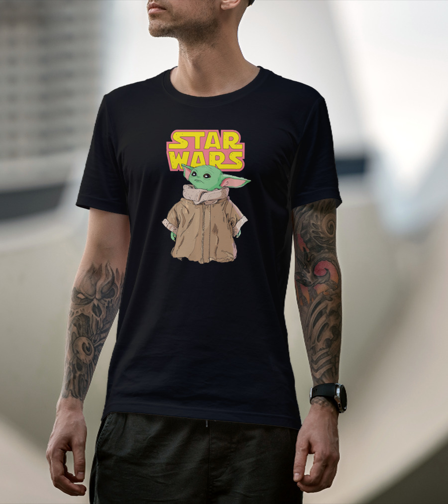 Star Wars The Mandalorian The Child Cute Comic T-Shirt