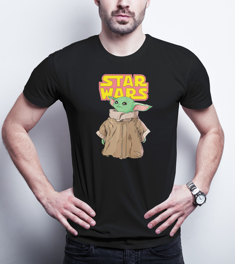 Star Wars The Mandalorian The Child Cute Comic T-Shirt