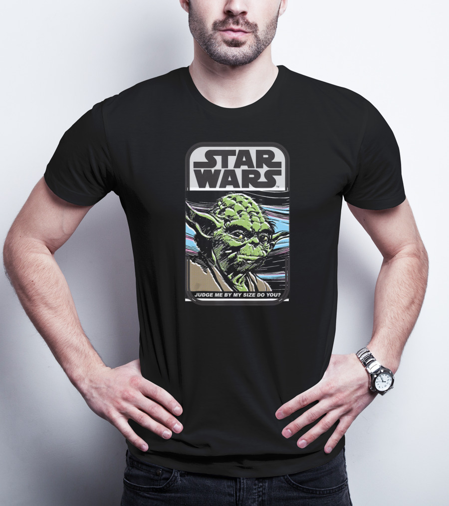 Star Wars Yoda Judge Me By My Size Do You T-Shirt