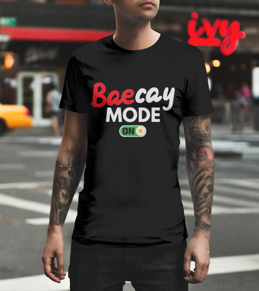 Baecay Mode On Couples Vacation Sun Switch T-Shirt