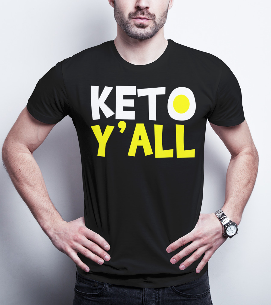 Keto Y'all Ketogenic Diet Bodybuilding T-Shirt
