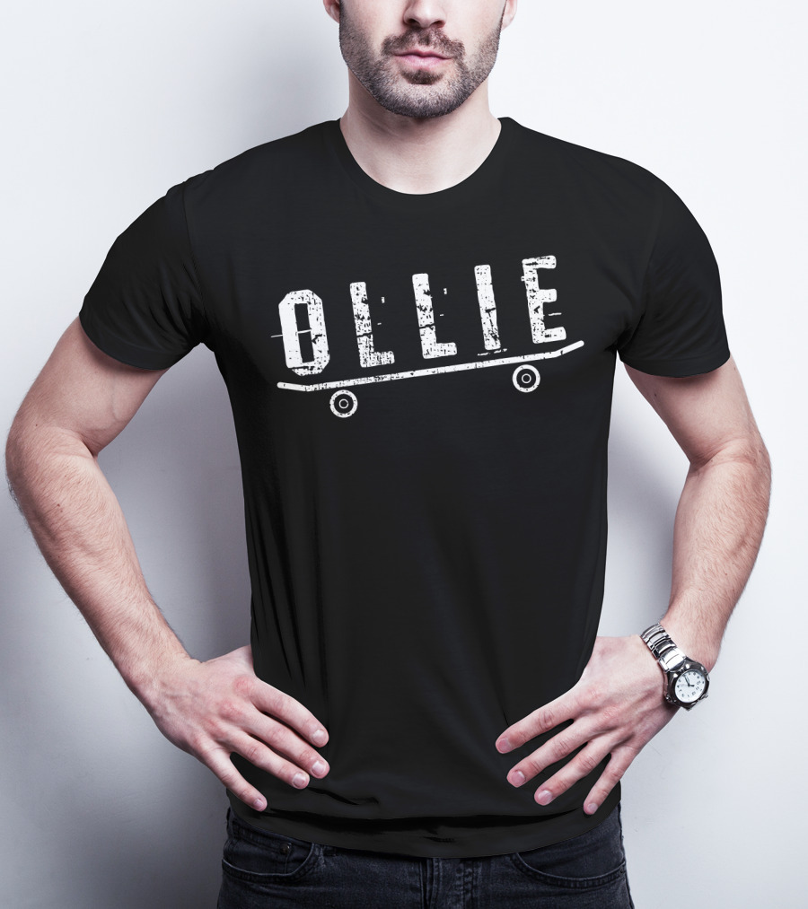Ollie Skateboard Skateboarder T-Shirt