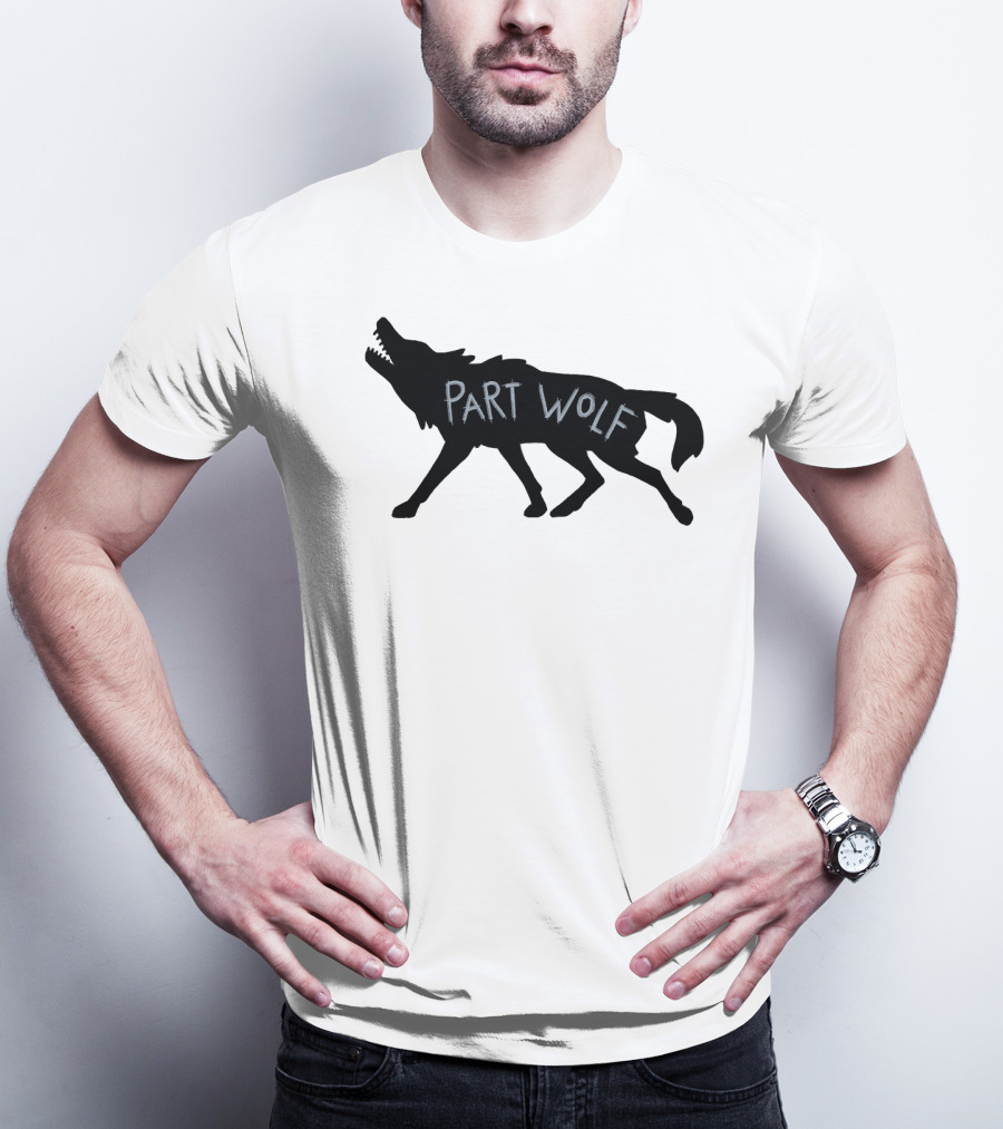 PART WOLF Howling Wolf T-Shirt