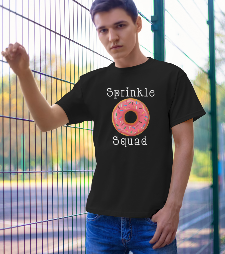 Sprinkle Squad Donut Matching Group T-Shirt