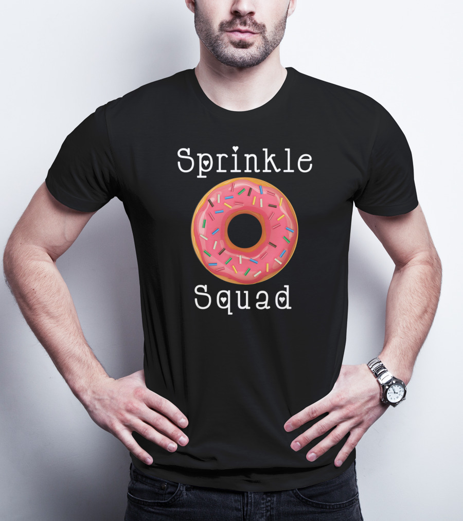 Sprinkle Squad Donut Matching Group T-Shirt