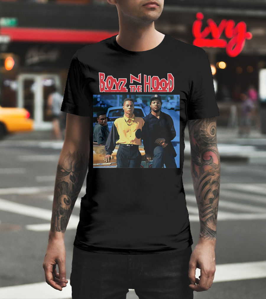 Boyz N The Hood Movie Characters T-Shirt