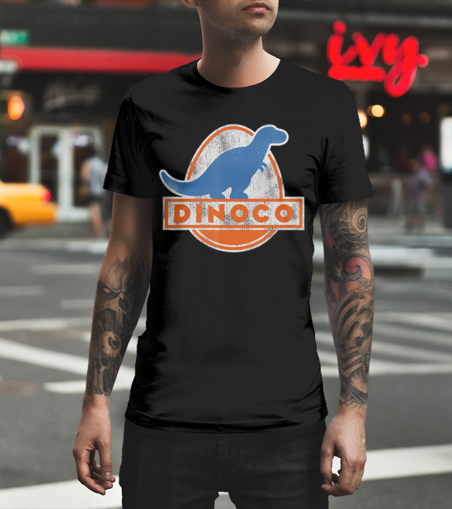 Disney Pixar Cars DINOCO Dinosaur T-Shirt