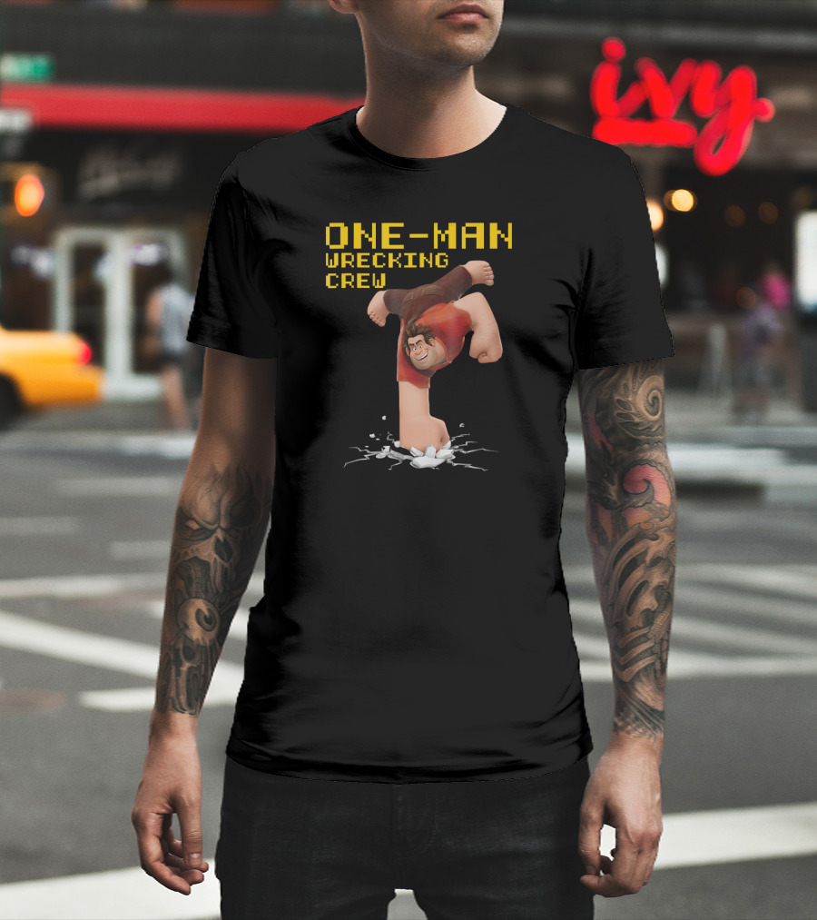 Wreck It Ralph One-Man Wrecking Crew T-Shirt