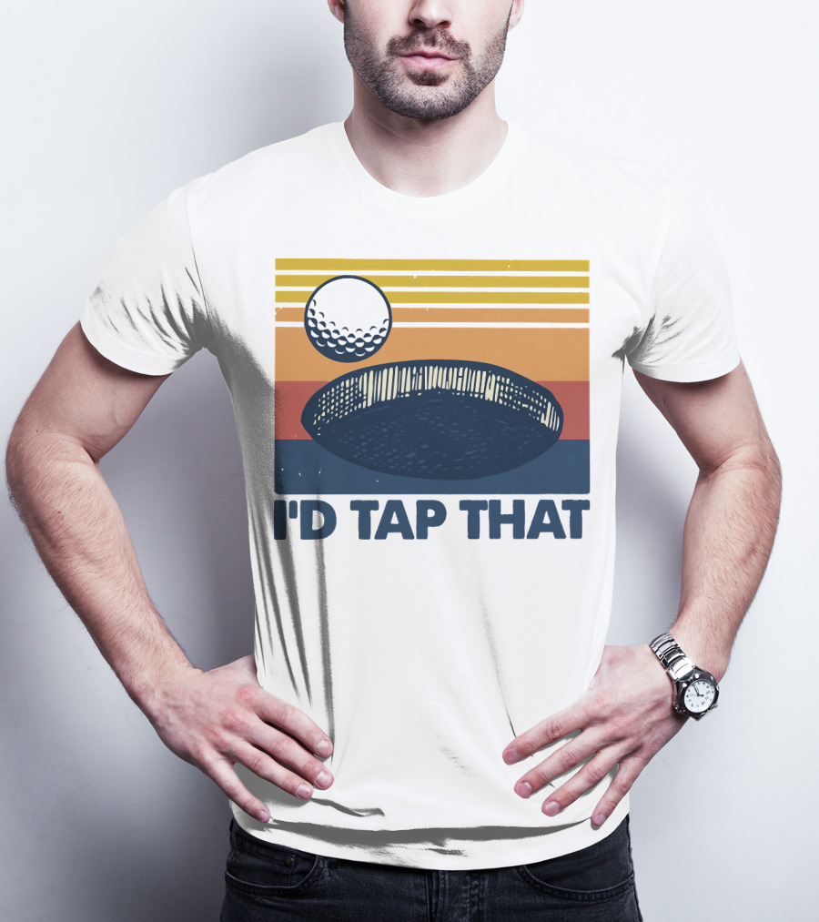 I'd Tap That Golf Ball Vintage T-Shirt
