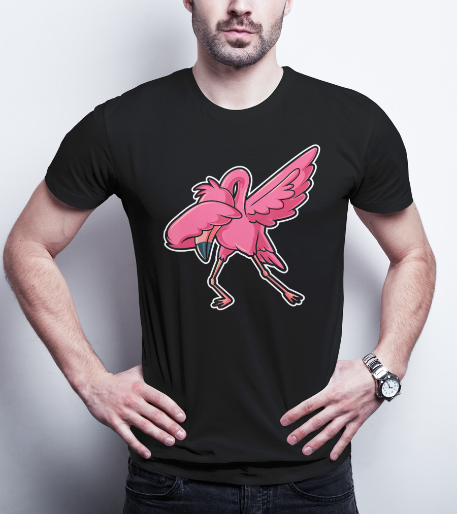 Dabbing Flamingo Dab Iconic Pose T-Shirt