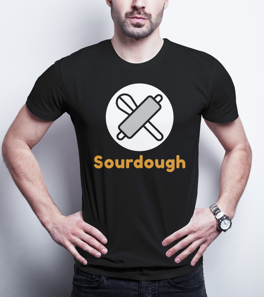 Sourdough Bread Rolling Pin T-Shirt