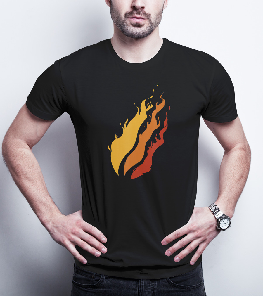 Vintage Fire Nation Flame Gamers T-Shirt
