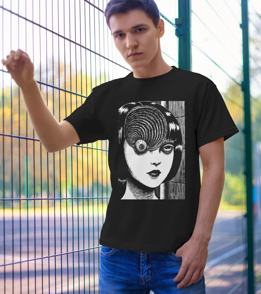 UZUMAKI Junji Ito Spiral Horror Manga T-Shirt