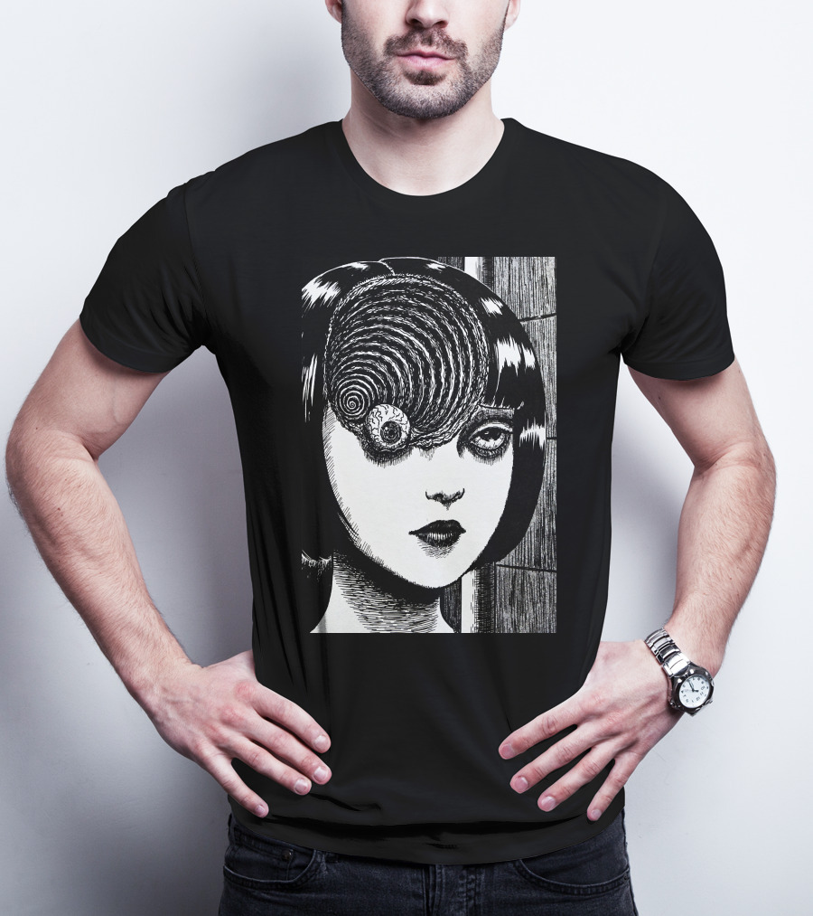 UZUMAKI Junji Ito Spiral Horror Manga T-Shirt